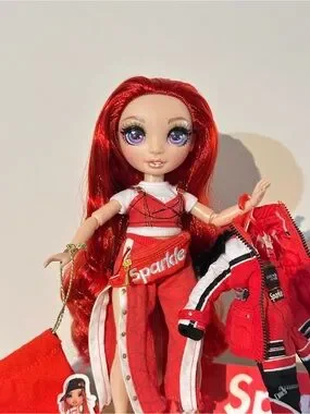 Rainbow High | Toys | Rainbow High Ruby Anderson Sparkle Red Fashion ...